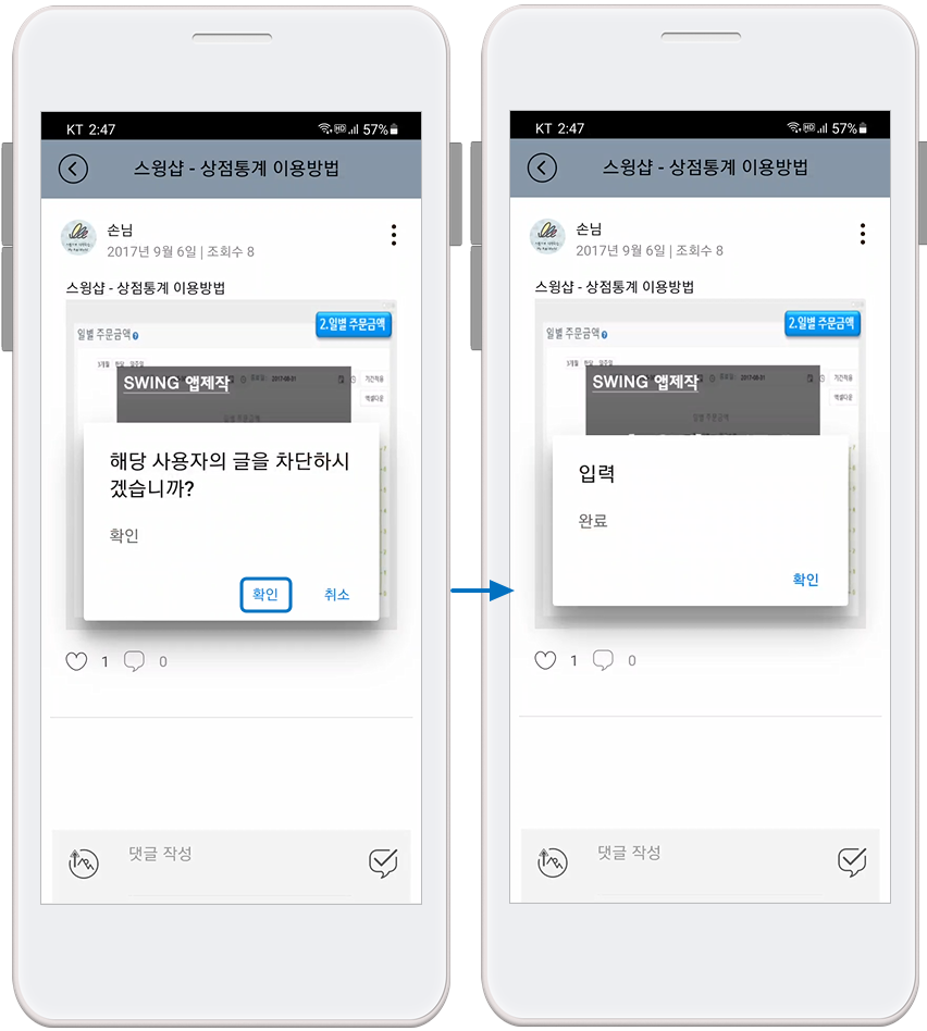 Block posts – Support